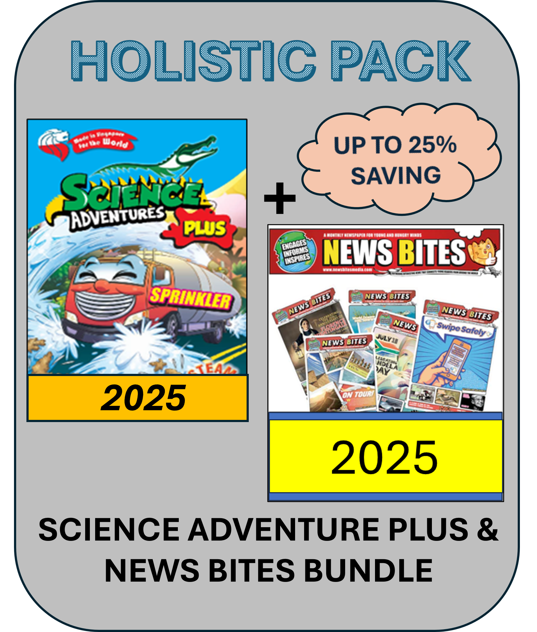 BUNDLE SCIENCE ADVENTURE PLUS & NEWS BITES 2025